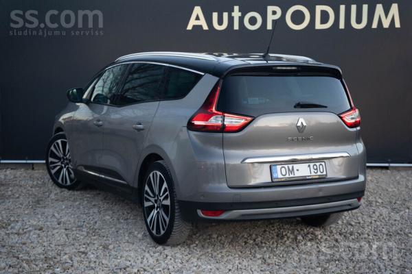 Pelēks Renault Grand Scenic 2018 Rīga, ar dzinēja tilpumu 1.60 L un nobraukumu 171 tūkst. km par 9990 €, foto 3 vietnē AUTOMOTO.COM.LV