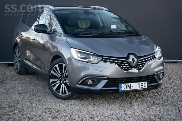 Pelēks Renault Grand Scenic 2018 Rīga, ar dzinēja tilpumu 1.60 L un nobraukumu 171 tūkst. km par 9990 €, foto 6 vietnē AUTOMOTO.COM.LV