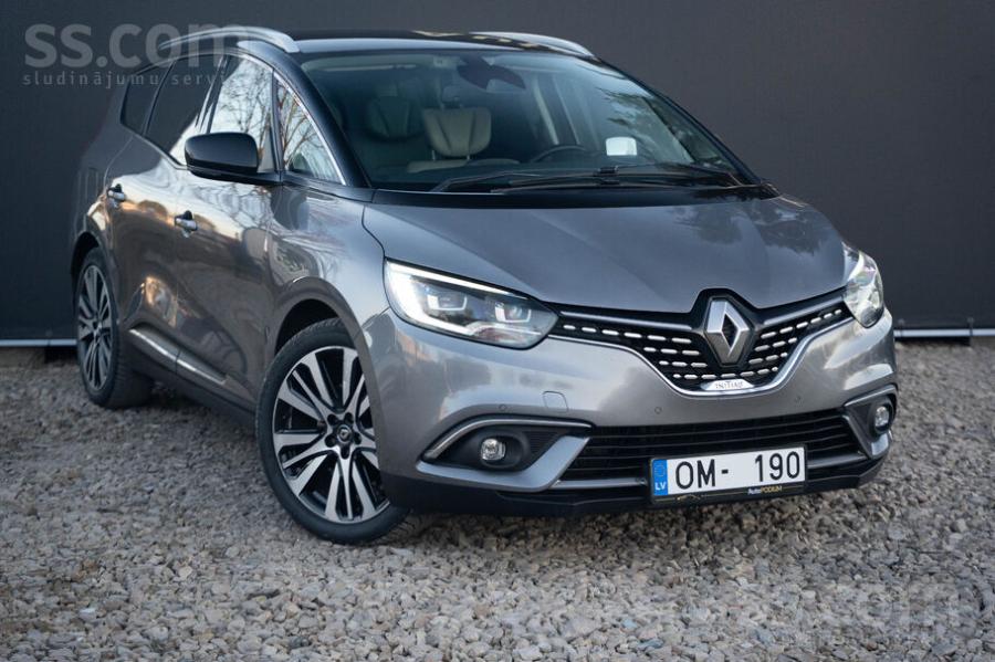 Pelēks Renault Grand Scenic 2018 Rīga, ar dzinēja tilpumu 1.60 L un nobraukumu 171 tūkst. km par 9990 €, foto 7 vietnē AUTOMOTO.COM.LV