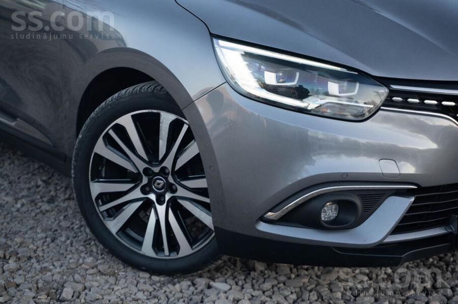 Pelēks Renault Grand Scenic 2018 Rīga, ar dzinēja tilpumu 1.60 L un nobraukumu 171 tūkst. km par 9990 €, foto 8 vietnē AUTOMOTO.COM.LV