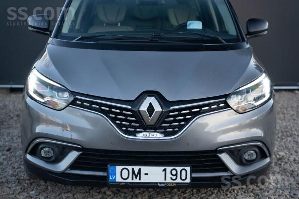 Pelēks Renault Grand Scenic 2018 Rīga, ar dzinēja tilpumu 1.60 L un nobraukumu 171 tūkst. km par 9990 €, foto 10 vietnē AUTOMOTO.COM.LV