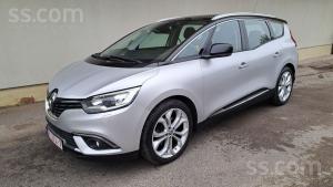 Grey Renault Grand Scenic 2018 in Ogre, with an engine capacity of 1.20 L and mileage of 205 thousand km for 8850 €, photo 6 on AUTOMOTO.COM.LV