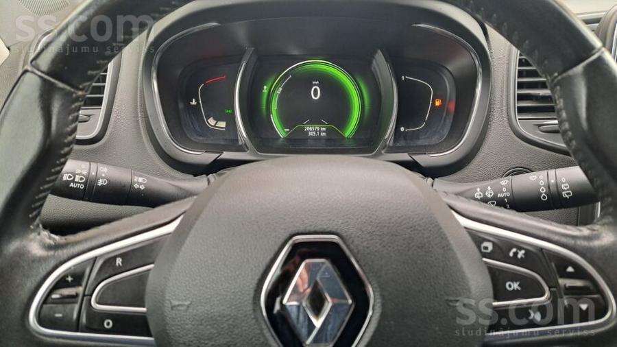 Grey Renault Grand Scenic 2018 in Ogre, with an engine capacity of 1.20 L and mileage of 205 thousand km for 8850 €, photo 22 on AUTOMOTO.COM.LV
