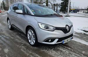 Grey Renault Grand Scenic 2019 in Taurage, with an engine capacity of 1.75 L and mileage of 180 thousand km for 8200 €, photo 2 on AUTOMOTO.COM.LV
