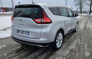 Grey Renault Grand Scenic 2019 in Taurage, with an engine capacity of 1.75 L and mileage of 180 thousand km for 8200 €, photo 6 on AUTOMOTO.COM.LV