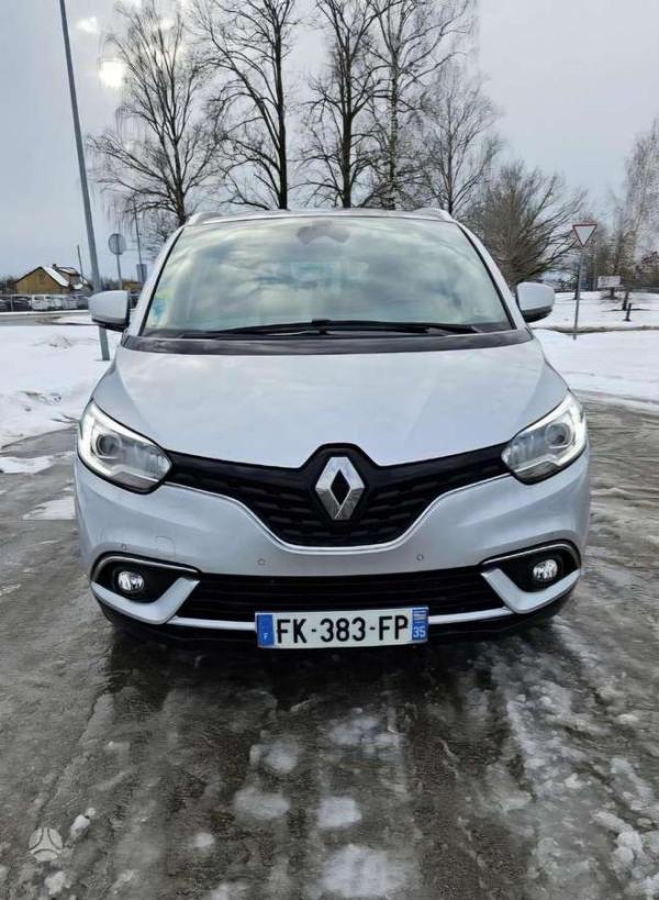 Pelēks Renault Grand Scenic 2019 Tauragė, ar dzinēja tilpumu 1.75 L un nobraukumu 180 tūkst. km par 8200 €, foto 8 vietnē AUTOMOTO.COM.LV