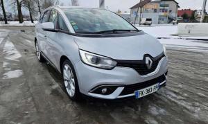 Grey Renault Grand Scenic 2019 in Taurage, with an engine capacity of 1.75 L and mileage of 180 thousand km for 8200 €, photo 9 on AUTOMOTO.COM.LV