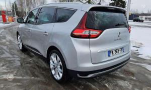 Grey Renault Grand Scenic 2019 in Taurage, with an engine capacity of 1.75 L and mileage of 180 thousand km for 8200 €, photo 10 on AUTOMOTO.COM.LV