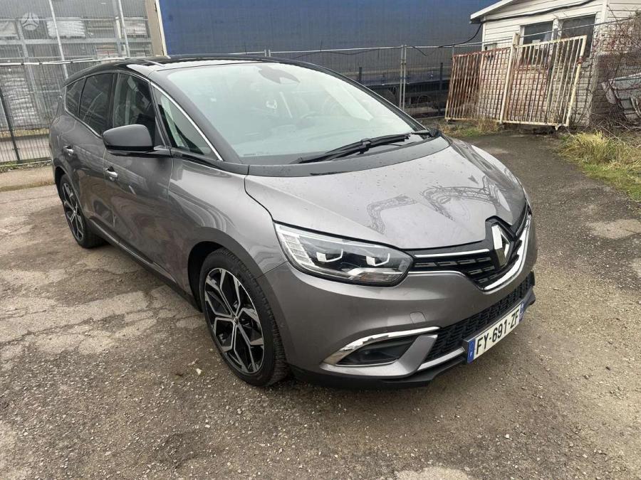 Pelēks Renault Grand Scenic 2020 Kauņa, ar dzinēja tilpumu 1.75 L un nobraukumu 200 tūkst. km par 6050 €, foto 3 vietnē AUTOMOTO.COM.LV