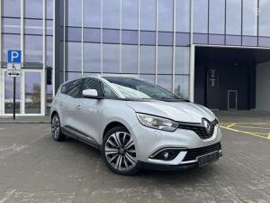Grey Renault Grand Scenic 2020 in Vilnius, with an engine capacity of 1.75 L and mileage of 186 thousand km for 8900 €, photo  on AUTOMOTO.COM.LV