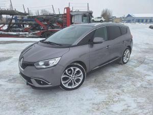 Pelēks Renault Grand Scenic 2020 Tauragė, ar dzinēja tilpumu 1.75 L un nobraukumu 220 tūkst. km par 7300 €, foto  vietnē AUTOMOTO.COM.LV
