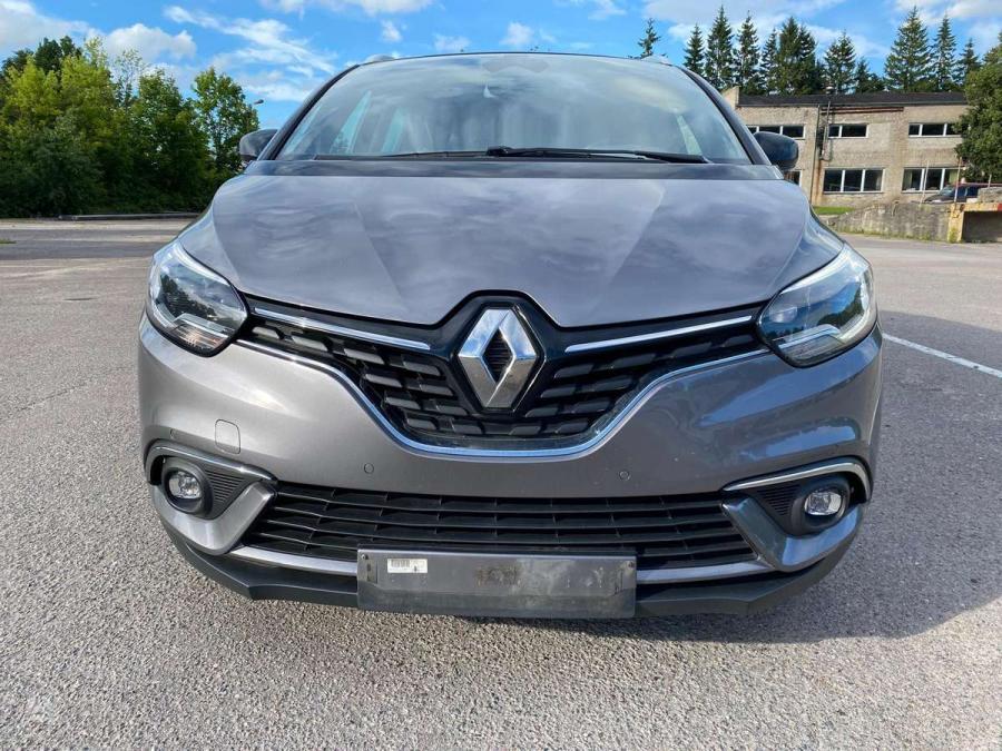 Grey Renault Grand Scenic 2020 in Raseiniai, with an engine capacity of 1.33 L and mileage of 189 thousand km for 10500 €, photo 9 on AUTOMOTO.COM.LV