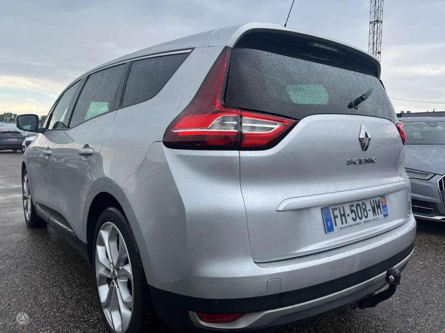 Pelēks Renault Grand Scenic 2020 Kauņa, ar dzinēja tilpumu 1.75 L un nobraukumu 232 tūkst. km par 8750 €, foto 5 vietnē AUTOMOTO.COM.LV