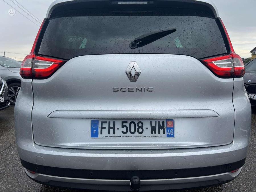 Pelēks Renault Grand Scenic 2020 Kauņa, ar dzinēja tilpumu 1.75 L un nobraukumu 232 tūkst. km par 8750 €, foto 7 vietnē AUTOMOTO.COM.LV
