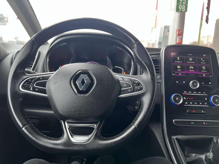 Pelēks Renault Grand Scenic 2020 Kauņa, ar dzinēja tilpumu 1.75 L un nobraukumu 232 tūkst. km par 8750 €, foto 13 vietnē AUTOMOTO.COM.LV