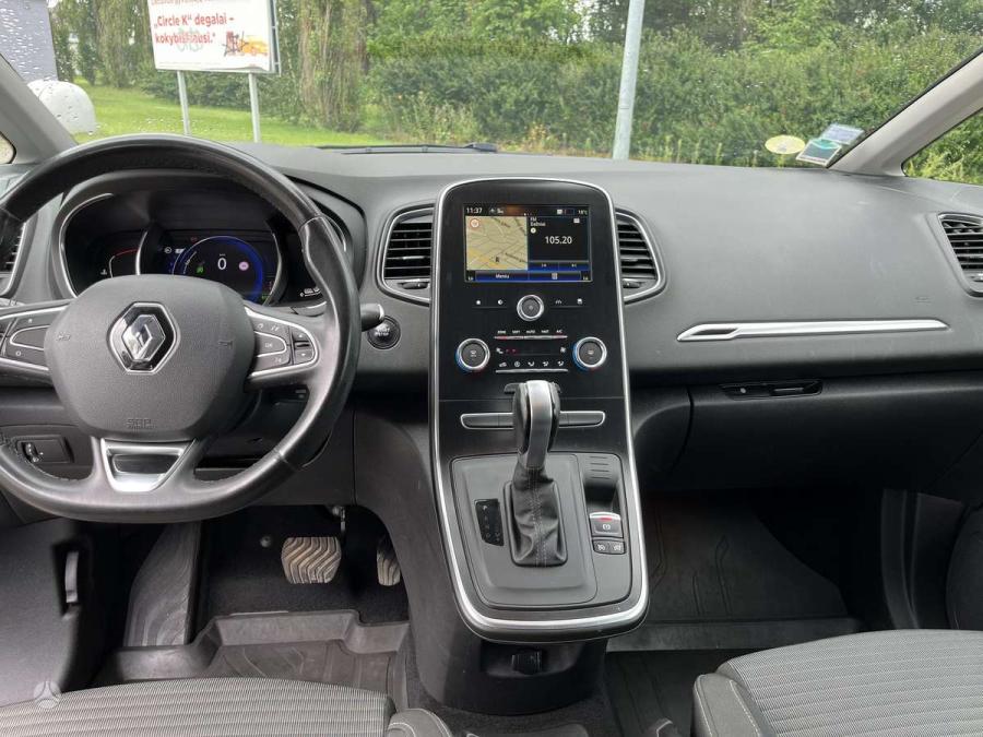 Grey Renault Grand Scenic 2020 in Taurage, with an engine capacity of 1.75 L and mileage of 166 thousand km for 8800 €, photo 27 on AUTOMOTO.COM.LV