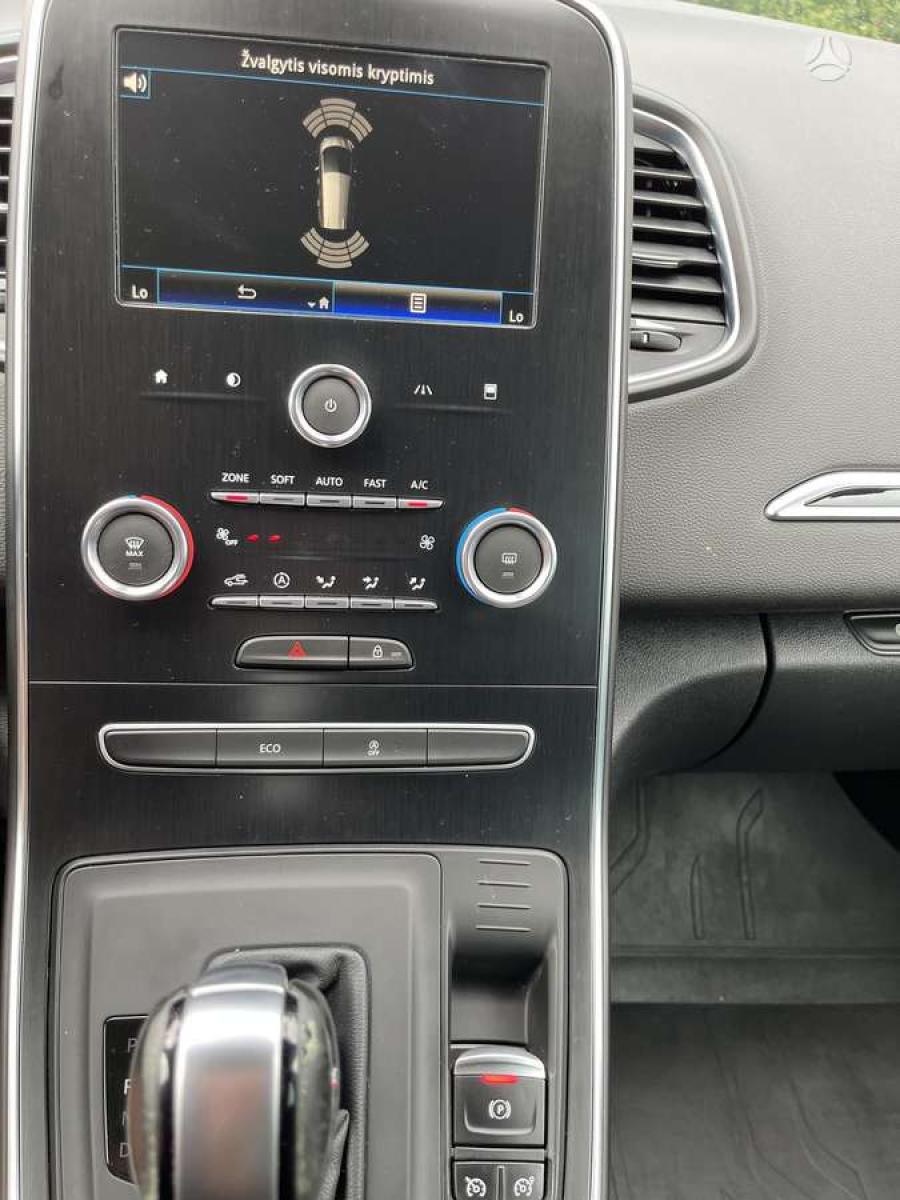 Grey Renault Grand Scenic 2020 in Taurage, with an engine capacity of 1.75 L and mileage of 166 thousand km for 8800 €, photo 33 on AUTOMOTO.COM.LV