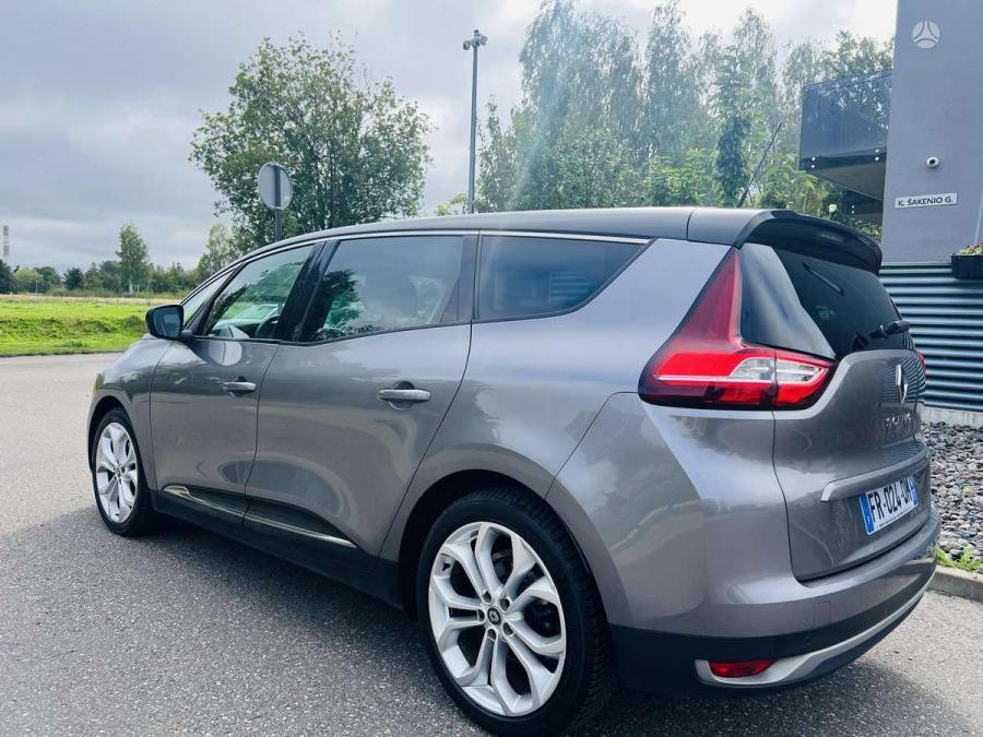 Pelēks Renault Grand Scenic 2020 Kauņa, ar dzinēja tilpumu 1.75 L un nobraukumu 225 tūkst. km par 8999 €, foto 3 vietnē AUTOMOTO.COM.LV
