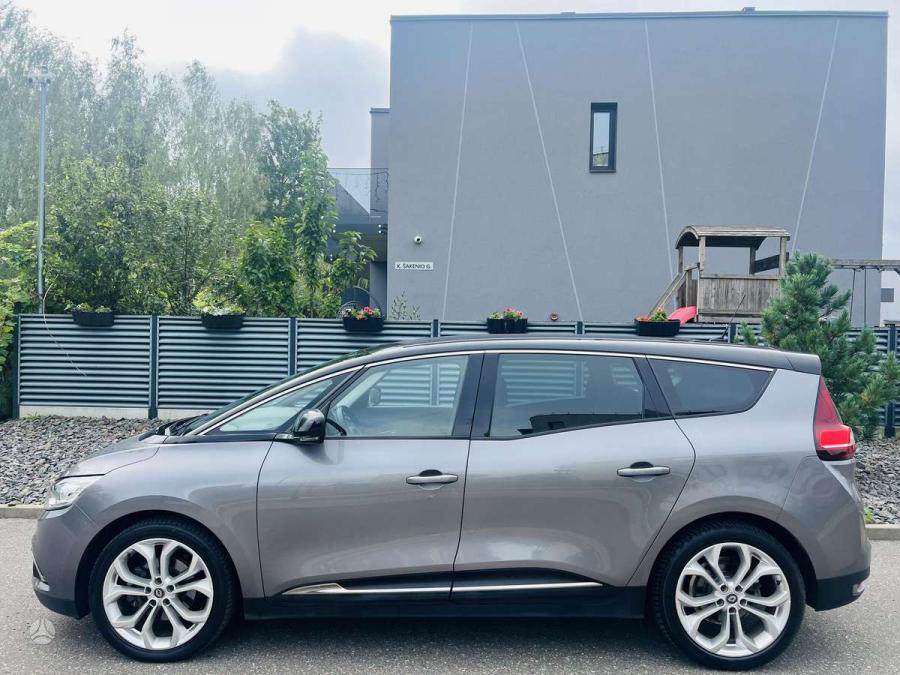 Pelēks Renault Grand Scenic 2020 Kauņa, ar dzinēja tilpumu 1.75 L un nobraukumu 225 tūkst. km par 8999 €, foto 4 vietnē AUTOMOTO.COM.LV