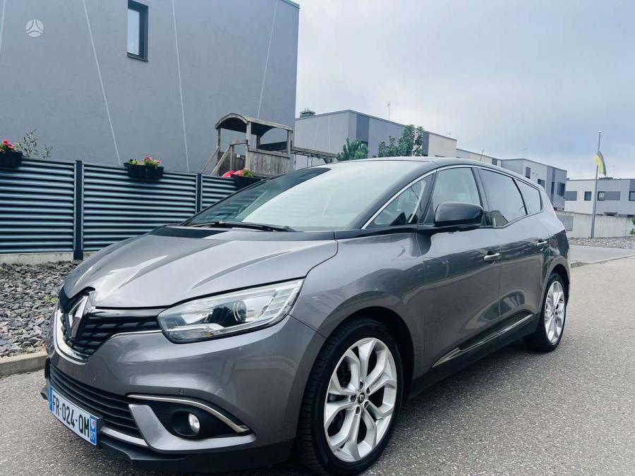 Pelēks Renault Grand Scenic 2020 Kauņa, ar dzinēja tilpumu 1.75 L un nobraukumu 225 tūkst. km par 8999 €, foto 8 vietnē AUTOMOTO.COM.LV