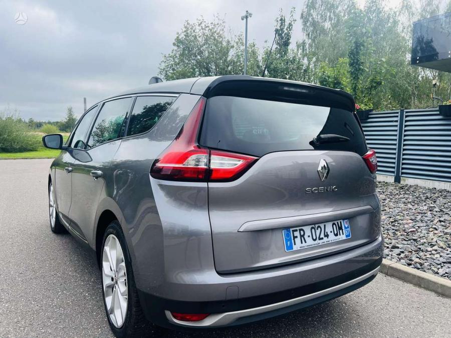 Pelēks Renault Grand Scenic 2020 Kauņa, ar dzinēja tilpumu 1.75 L un nobraukumu 225 tūkst. km par 8999 €, foto 9 vietnē AUTOMOTO.COM.LV