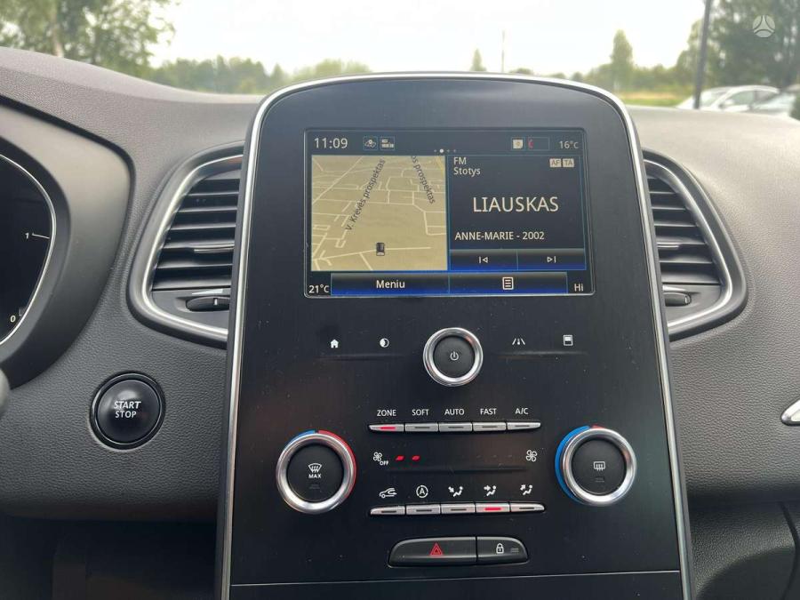 Pelēks Renault Grand Scenic 2020 Kauņa, ar dzinēja tilpumu 1.75 L un nobraukumu 225 tūkst. km par 8999 €, foto 16 vietnē AUTOMOTO.COM.LV