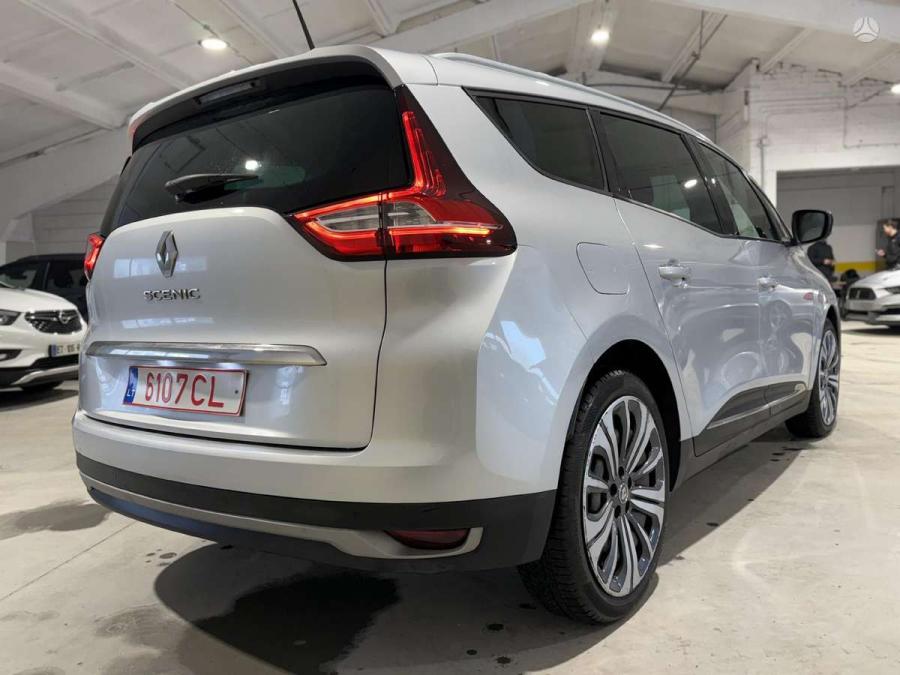 Grey Renault Grand Scenic 2021 in Kaunas, with an engine capacity of 1.75 L and mileage of 180 thousand km for 9200 €, photo 4 on AUTOMOTO.COM.LV