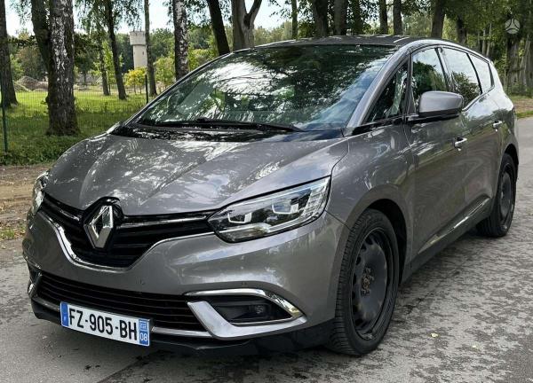 Renault Grand Scenic 2021 Tauragė vietnē Pelēks Renault Grand Scenic 2021 Tauragė, ar dzinēja tilpumu 1.75 L un nobraukumu 260 tūkst. km par 6800 €, foto 1 vietnē AUTOMOTO.COM.LV