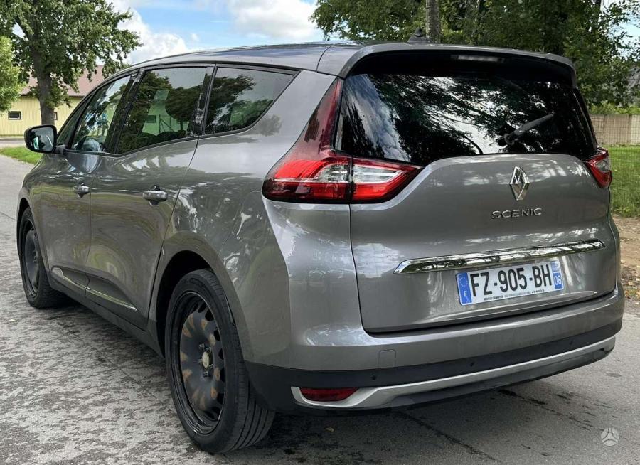 Pelēks Renault Grand Scenic 2021 Tauragė, ar dzinēja tilpumu 1.75 L un nobraukumu 260 tūkst. km par 6800 €, foto 5 vietnē AUTOMOTO.COM.LV