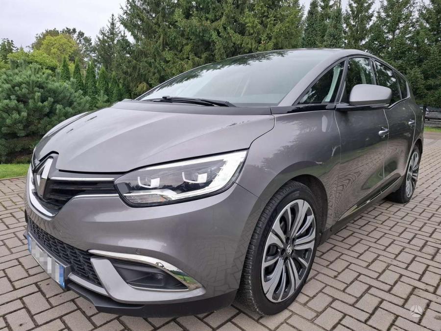 Pelēks Renault Grand Scenic 2021 Kauņa, ar dzinēja tilpumu 1.75 L un nobraukumu 129 tūkst. km par 9650 €, foto 1 vietnē AUTOMOTO.COM.LV