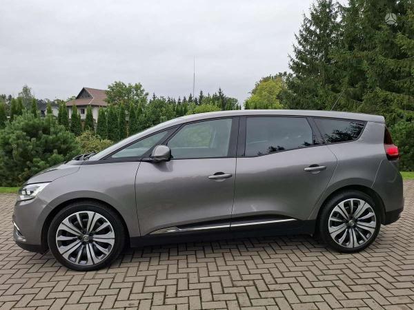Grey Renault Grand Scenic 2021 in Kaunas, with an engine capacity of 1.75 L and mileage of 129 thousand km for 9650 €, photo 7 on AUTOMOTO.COM.LV