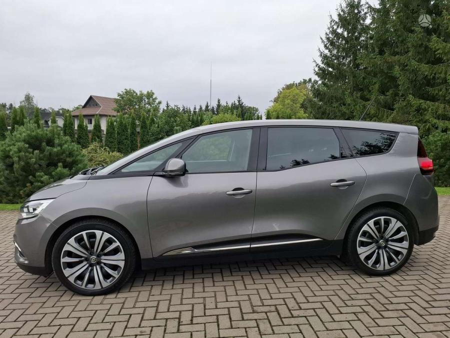 Pelēks Renault Grand Scenic 2021 Kauņa, ar dzinēja tilpumu 1.75 L un nobraukumu 129 tūkst. km par 9650 €, foto 7 vietnē AUTOMOTO.COM.LV
