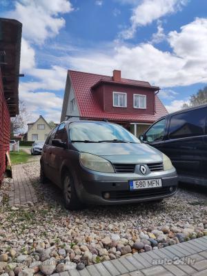 Grey Renault Grand Scenic 2006 in Tallinn, with an engine capacity of 1.50 L and mileage of 310 thousand km for 350 €, photo  on AUTOMOTO.COM.LV