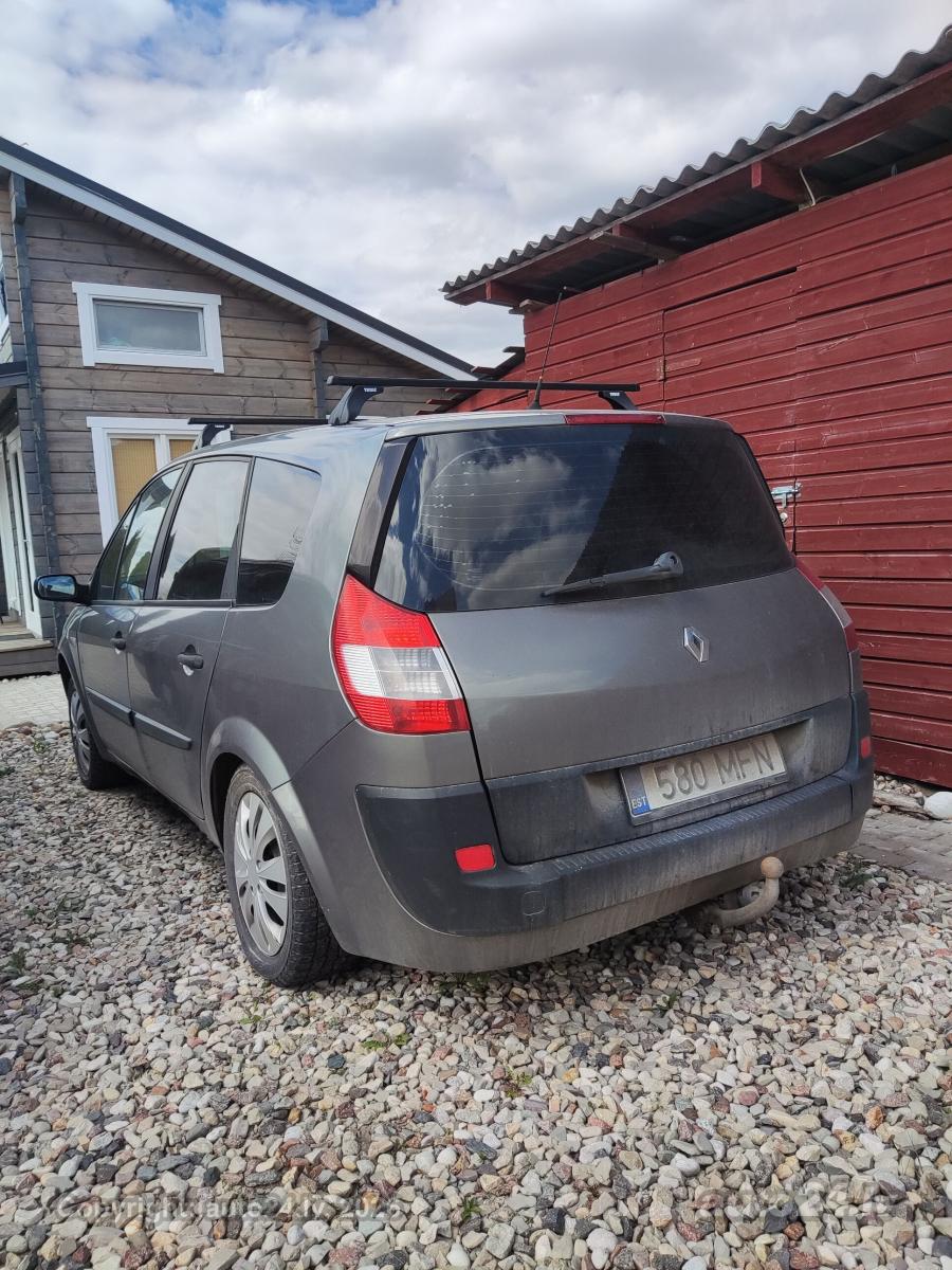 Grey Renault Grand Scenic 2006 in Tallinn, with an engine capacity of 1.50 L and mileage of 310 thousand km for 350 €, photo 3 on AUTOMOTO.COM.LV