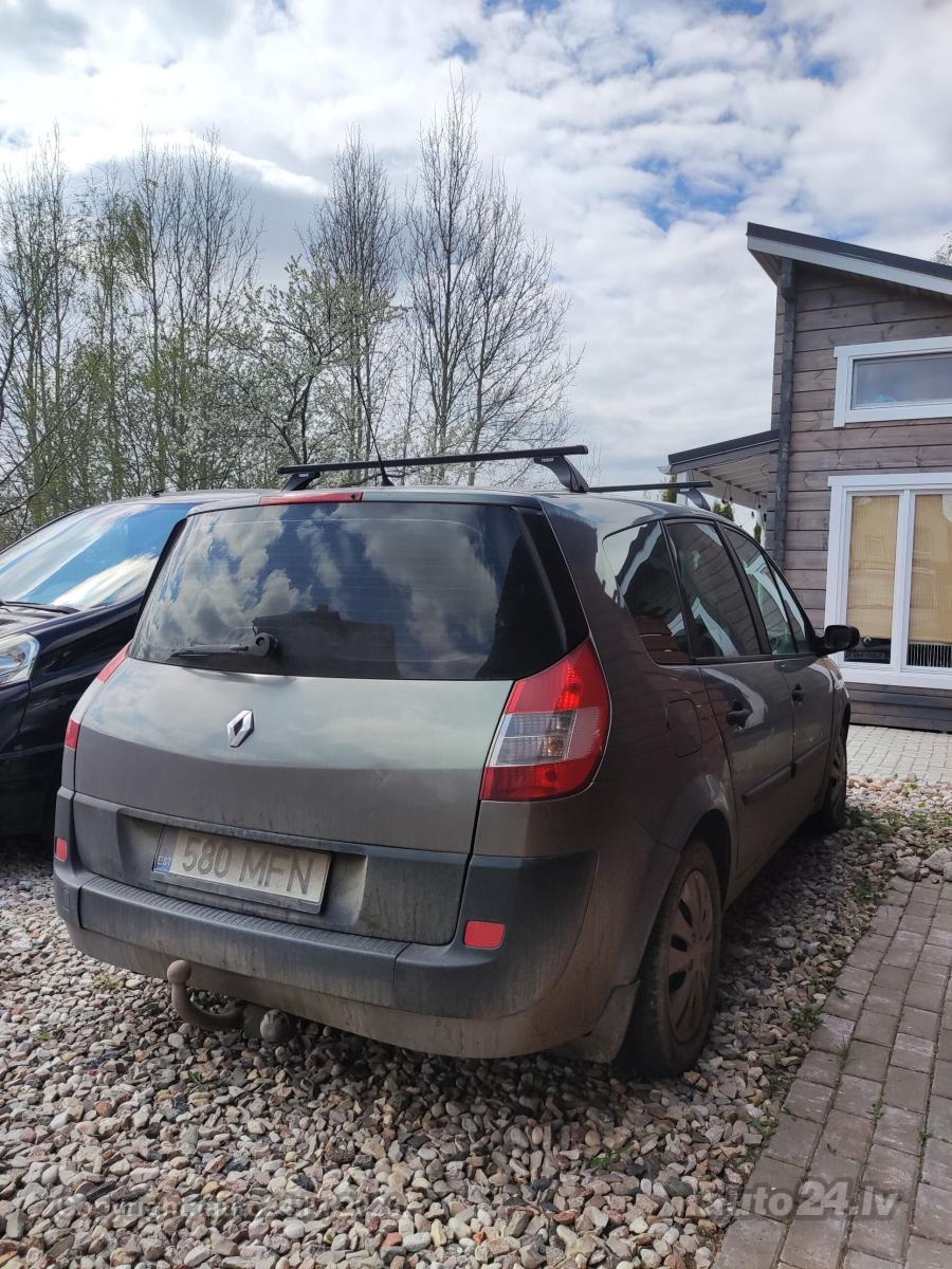 Grey Renault Grand Scenic 2006 in Tallinn, with an engine capacity of 1.50 L and mileage of 310 thousand km for 350 €, photo 4 on AUTOMOTO.COM.LV