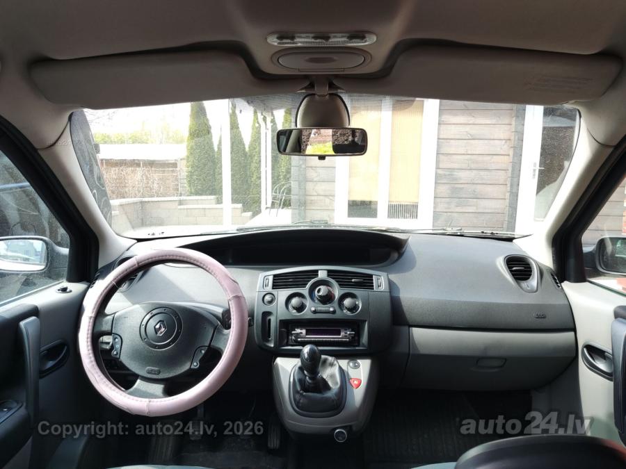 Grey Renault Grand Scenic 2006 in Tallinn, with an engine capacity of 1.50 L and mileage of 310 thousand km for 350 €, photo 6 on AUTOMOTO.COM.LV