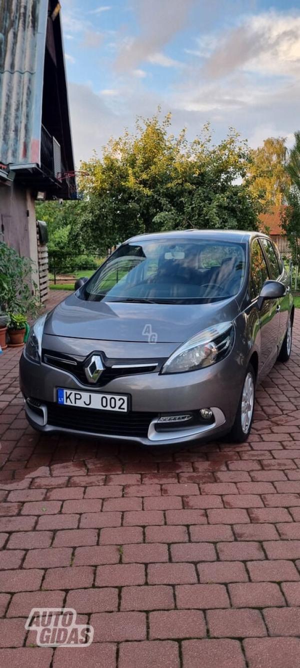 Pelēks Renault Grand Scenic 2013 Viļņa, ar dzinēja tilpumu 1.50 L un nobraukumu 175 tūkst. km par 4200 €, foto 1 vietnē AUTOMOTO.COM.LV