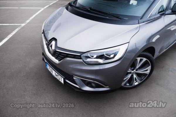 Grey Renault Grand Scenic 2017 in Tallinn, with an engine capacity of 1.50 L and mileage of 177 thousand km for 10390 €, photo 6 on AUTOMOTO.COM.LV