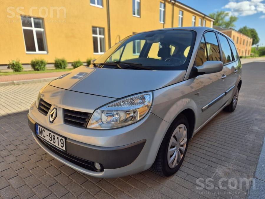 Renault Grand Scenic 2004 in Daugavpils, with an engine capacity of 1.90 L and mileage of 188 thousand km for 1150 €, photo 3 on AUTOMOTO.COM.LV