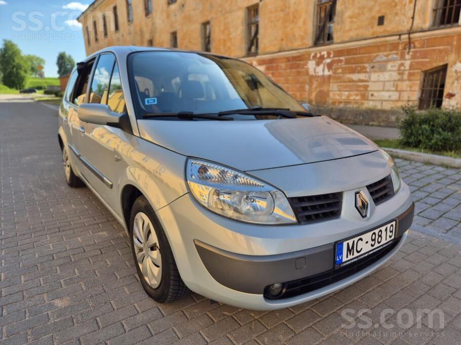 Renault Grand Scenic 2004 in Daugavpils, with an engine capacity of 1.90 L and mileage of 188 thousand km for 1150 €, photo 8 on AUTOMOTO.COM.LV