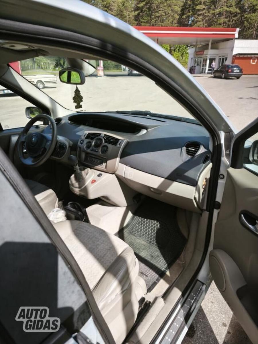 Рено Гранд Сценик 2004 в Висагинас, объемом двигателя 2.00 л и пробегом 154 тыс. км за 1050 €, фото 8 на AUTOMOTO.COM.LV
