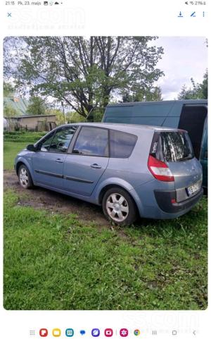 Renault Grand Scenic 2005 Rīga, ar dzinēja tilpumu 1.90 L un nobraukumu 200 tūkst. km par 650 €, foto 2 vietnē AUTOMOTO.COM.LV