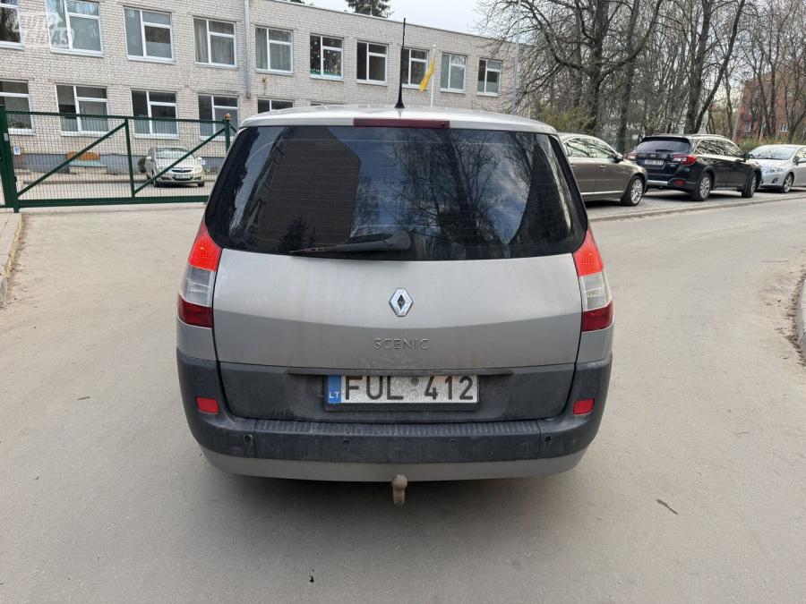 Renault Grand Scenic 2005 in Vilnius, with an engine capacity of 1.50 L and mileage of 300 thousand km for 650 €, photo 6 on AUTOMOTO.COM.LV
