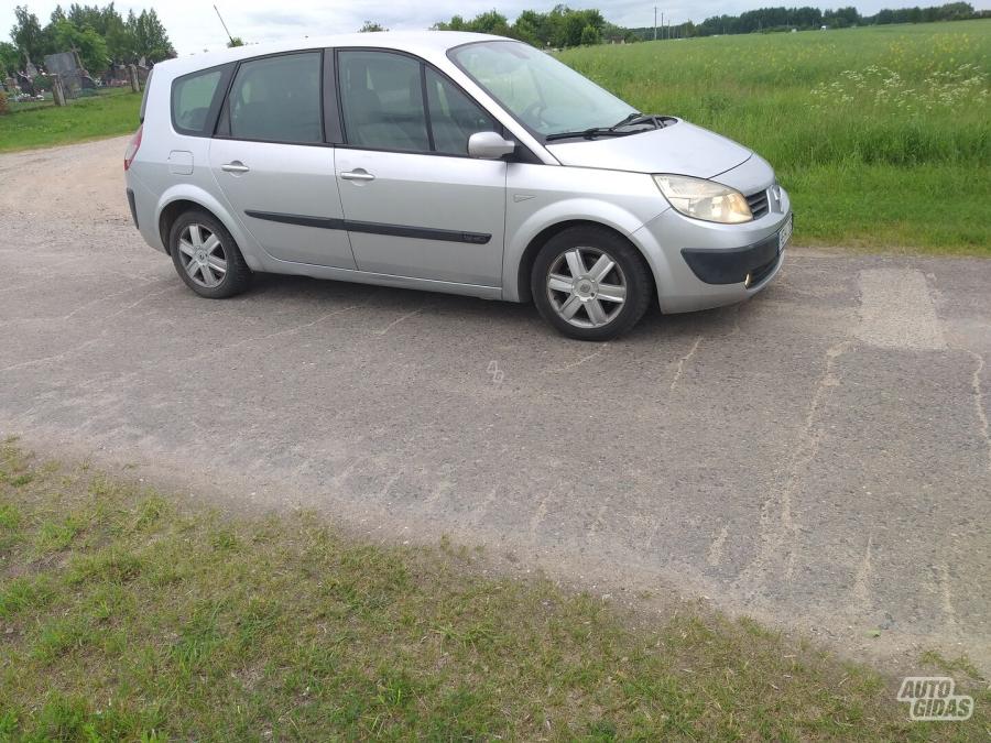 Renault Grand Scenic 2005 Viļņa, ar dzinēja tilpumu 1.90 L un nobraukumu 325 tūkst. km par 850 €, foto 4 vietnē AUTOMOTO.COM.LV