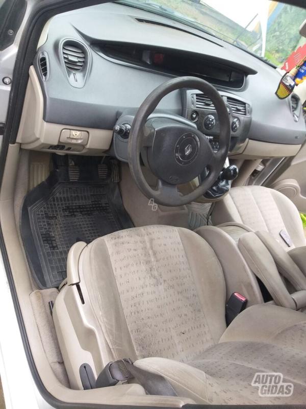 Renault Grand Scenic 2005 in Vilnius, with an engine capacity of 1.90 L and mileage of 325 thousand km for 850 €, photo 6 on AUTOMOTO.COM.LV