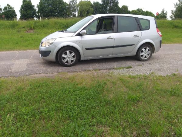 Renault Grand Scenic 2005 Viļņa, ar dzinēja tilpumu 1.90 L un nobraukumu 325 tūkst. km par 750 €, foto 4 vietnē AUTOMOTO.COM.LV
