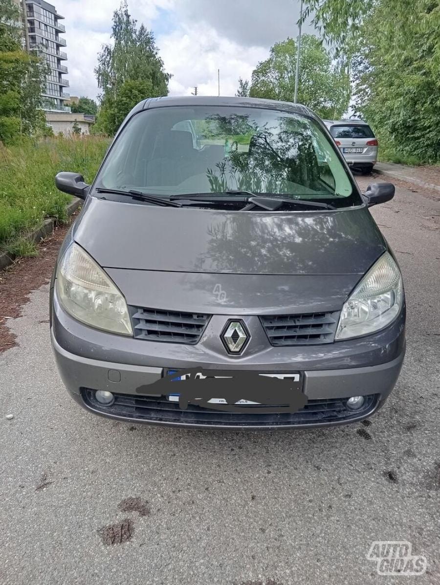 Renault Grand Scenic 2005 Viļņa, ar dzinēja tilpumu 1.90 L un nobraukumu 250 tūkst. km par 400 €, foto 1 vietnē AUTOMOTO.COM.LV