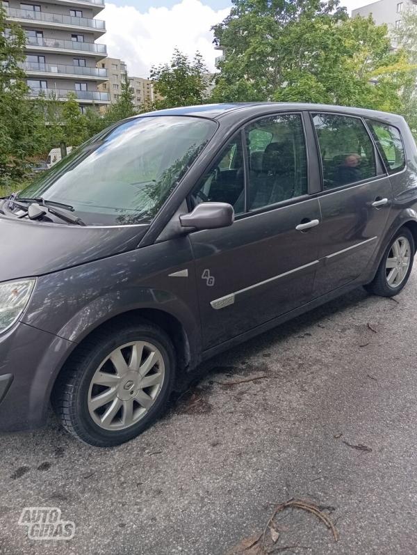 Renault Grand Scenic 2005 Viļņa, ar dzinēja tilpumu 1.90 L un nobraukumu 250 tūkst. km par 400 €, foto 2 vietnē AUTOMOTO.COM.LV