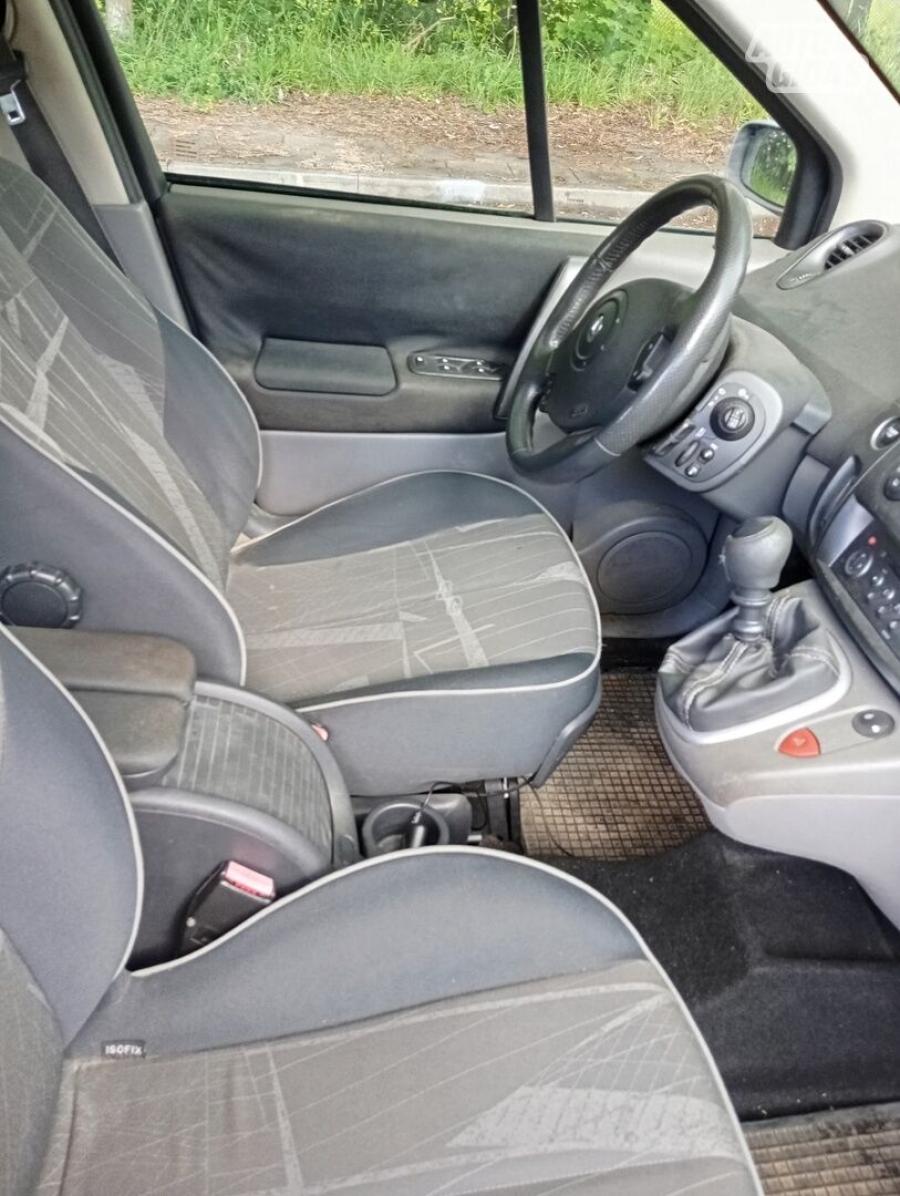 Renault Grand Scenic 2005 Viļņa, ar dzinēja tilpumu 1.90 L un nobraukumu 250 tūkst. km par 400 €, foto 7 vietnē AUTOMOTO.COM.LV