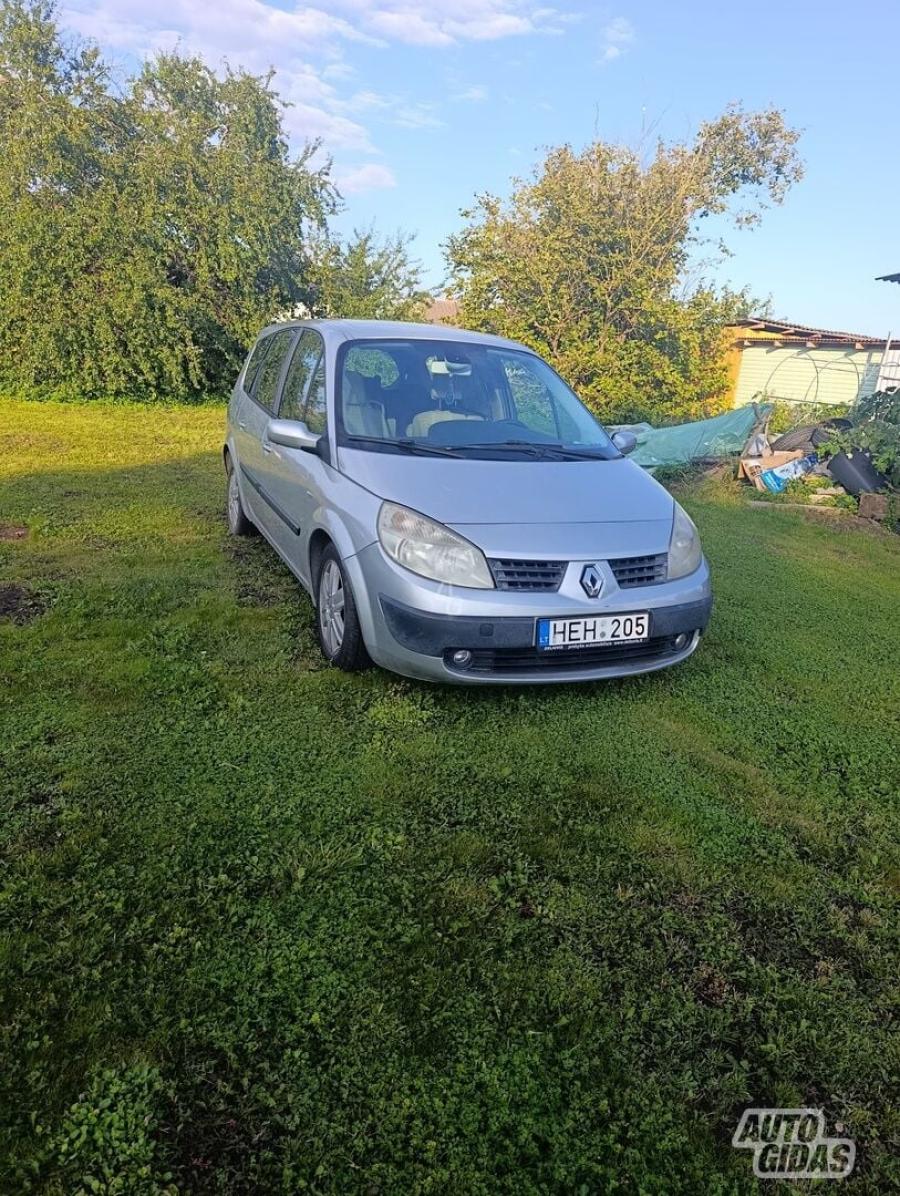 Renault Grand Scenic 2005 in Vilnius, with an engine capacity of 1.90 L and mileage of 338 thousand km for 450 €, photo 3 on AUTOMOTO.COM.LV